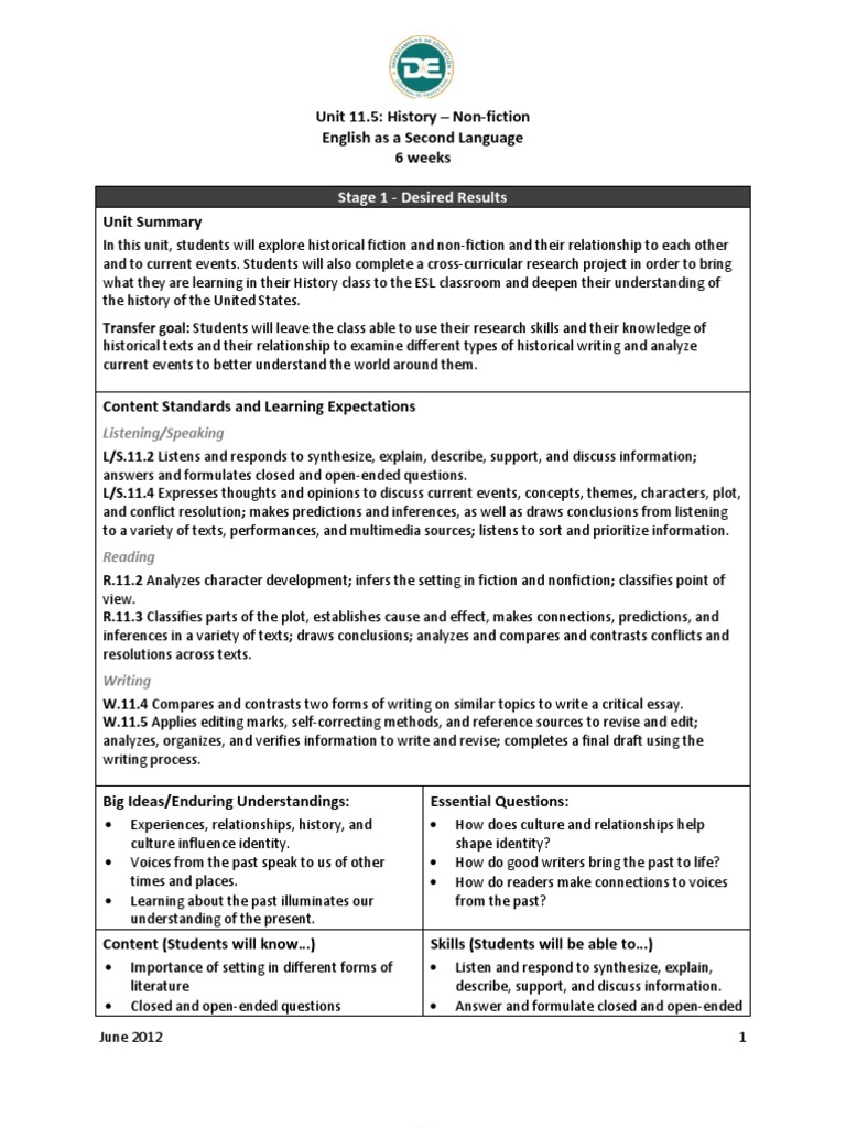 Analyzing Historical Fiction vs. Nonfiction | PDF | Non Fiction | Essays