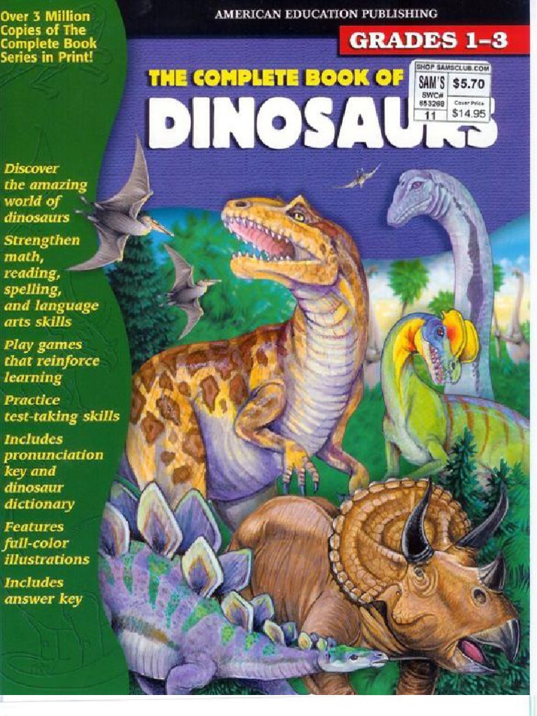 The Complete Book of Dinosaurs - Grades 1-3 | PDF