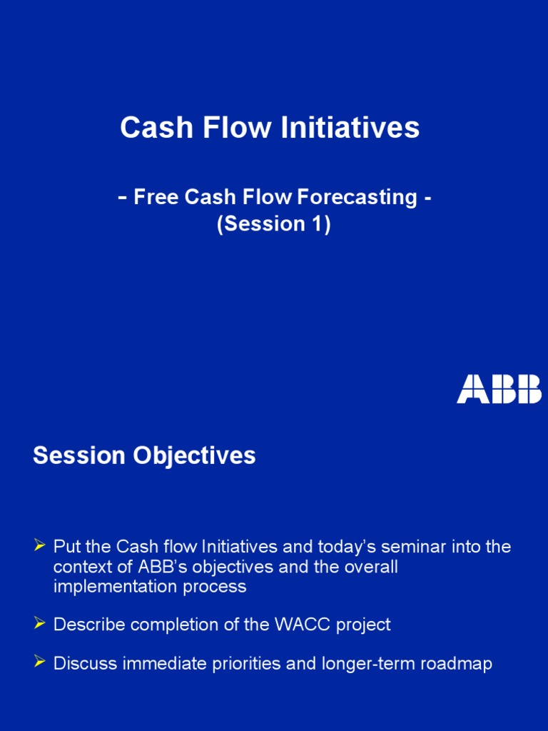 Free Cash Flow Introduction Training | PDF | Cost Of Capital ...