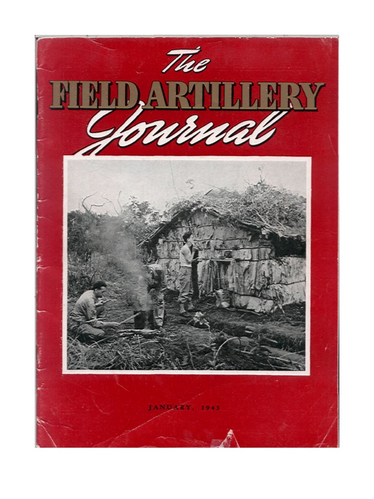 Field Artillery Journal - Jan 1943 | PDF | Rifle | Erwin Rommel