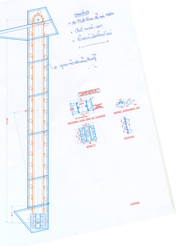 Drawing Wet Kernel Elevator0001 | PDF