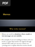 Types of Memorandum | PDF | Memorandum | Reading Comprehension