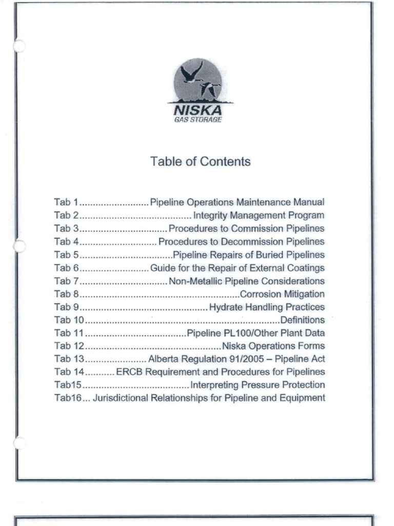 Pipeline Operations And Maintenance Manual PDF