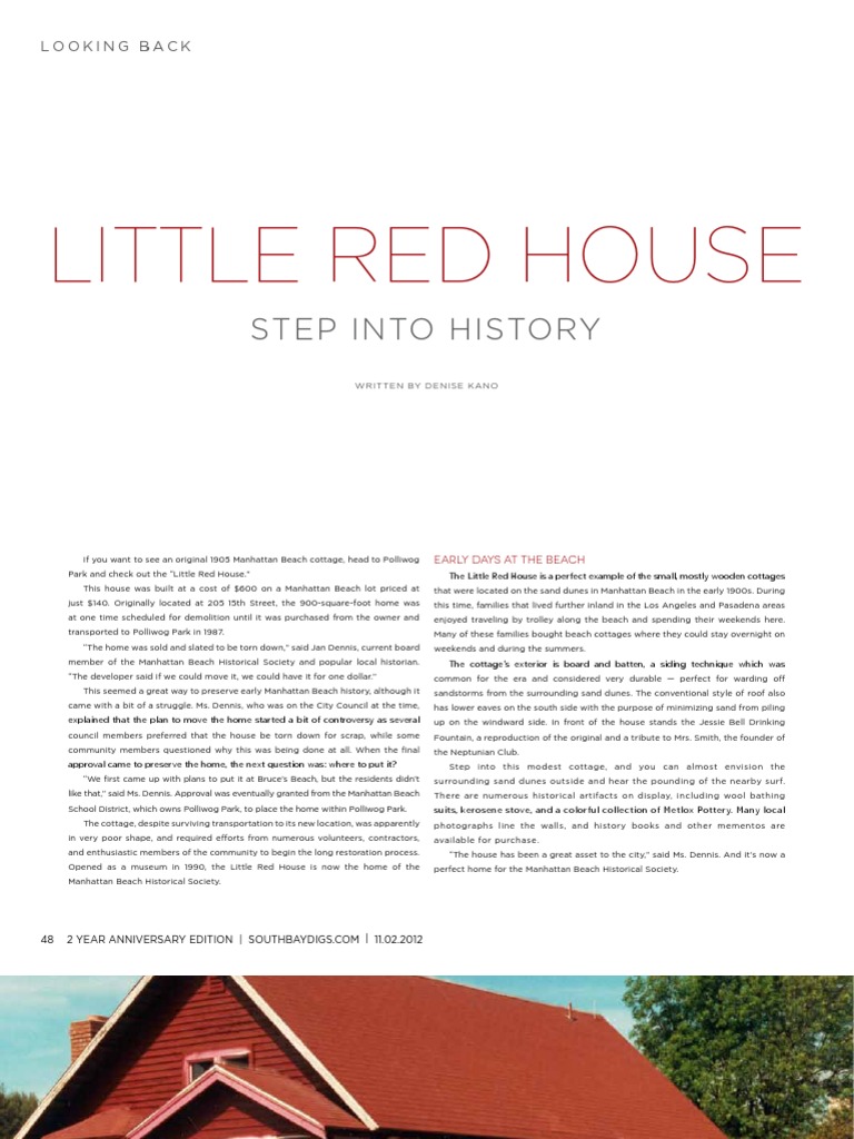Looking Back: Little Red House | PDF
