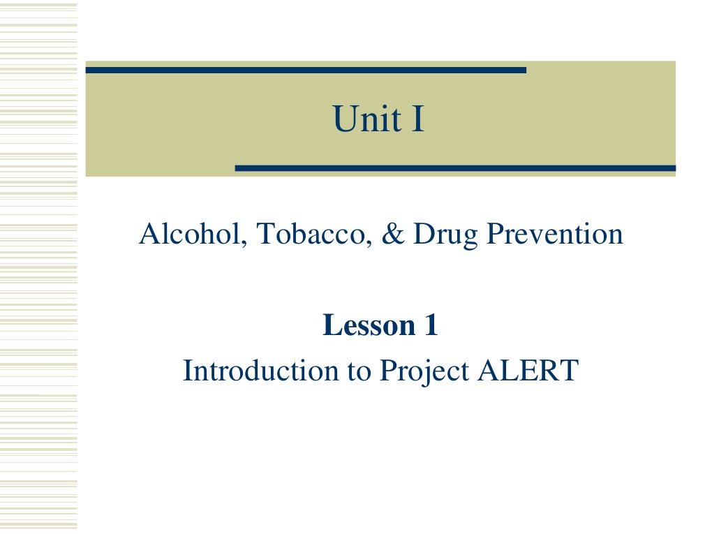 Unit I Alcohol Tobacco Drug Prevention | PDF | Chronic Obstructive ...