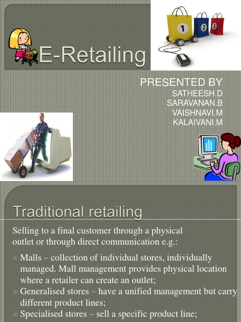 E Retailing | PDF | Online Shopping | Retail