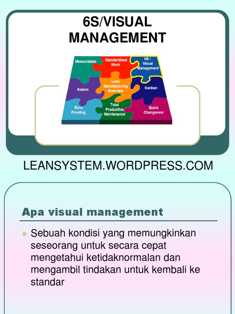 Modul 6S Visual Management | PDF