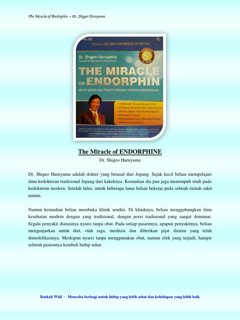 The Miracle of Endorphin | PDF