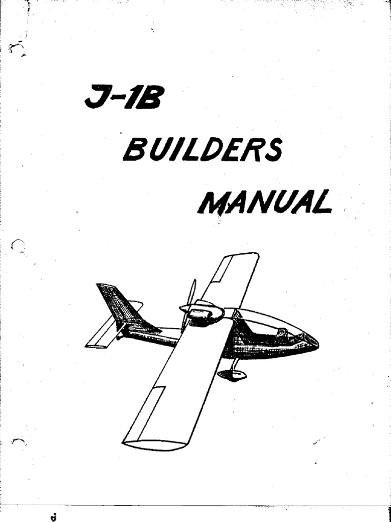 J-1b Builders Manual | PDF