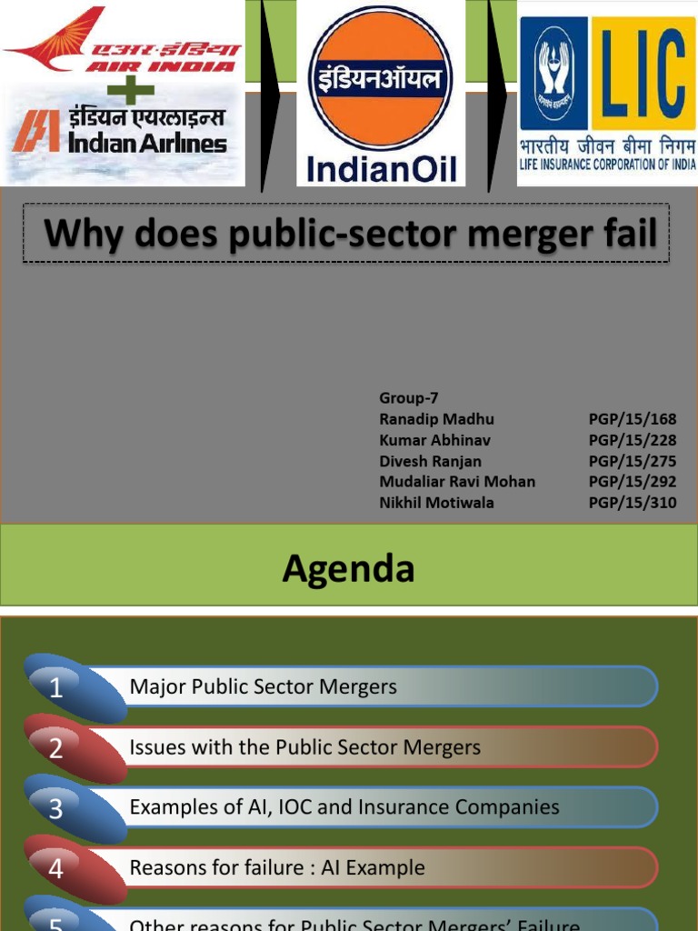 Why Public-Sector Mergers Fail | PDF | Mergers And Acquisitions | Airlines