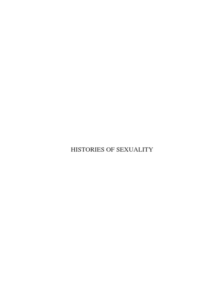 Stephen Garton - Histories of Sexuality | PDF | Homosexuality | Lesbian