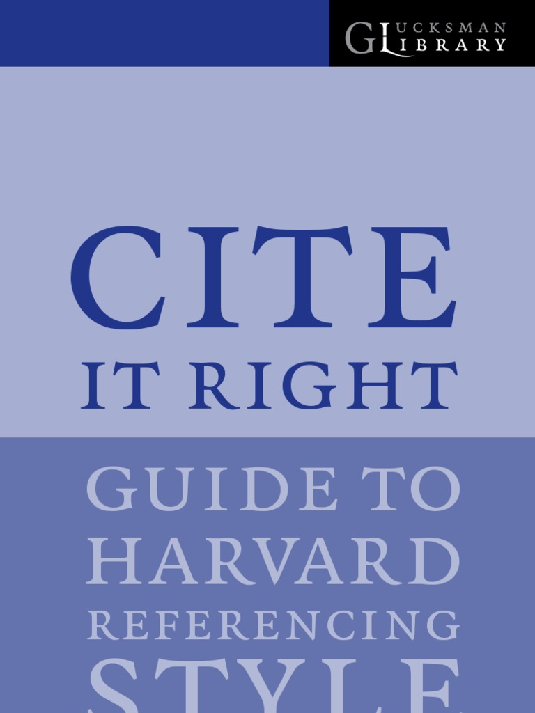 Cite It Right PDF | PDF