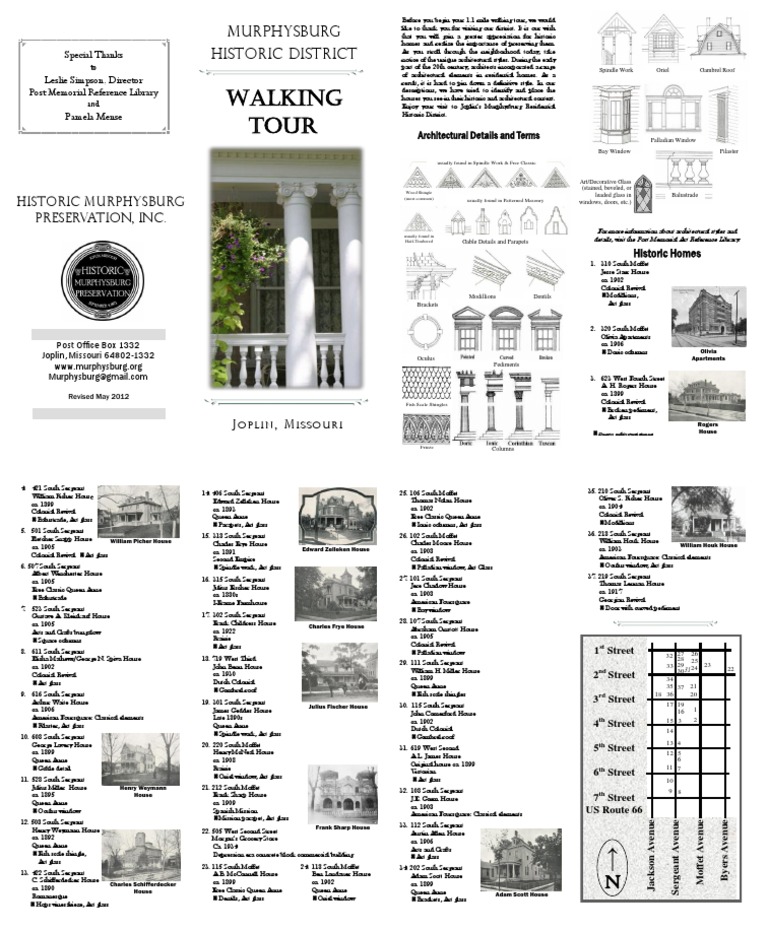 Walking Tour Brochure Updated Aug 2012 | PDF | Art Media ...