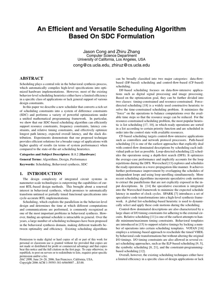 28 1-Cong | PDF | Linear Programming | Scheduling (Computing)