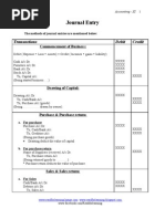 Class 11 Journal Entries Guide | PDF
