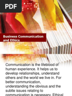Ethics in Business Communication | PDF | Psychological Concepts | Cognition