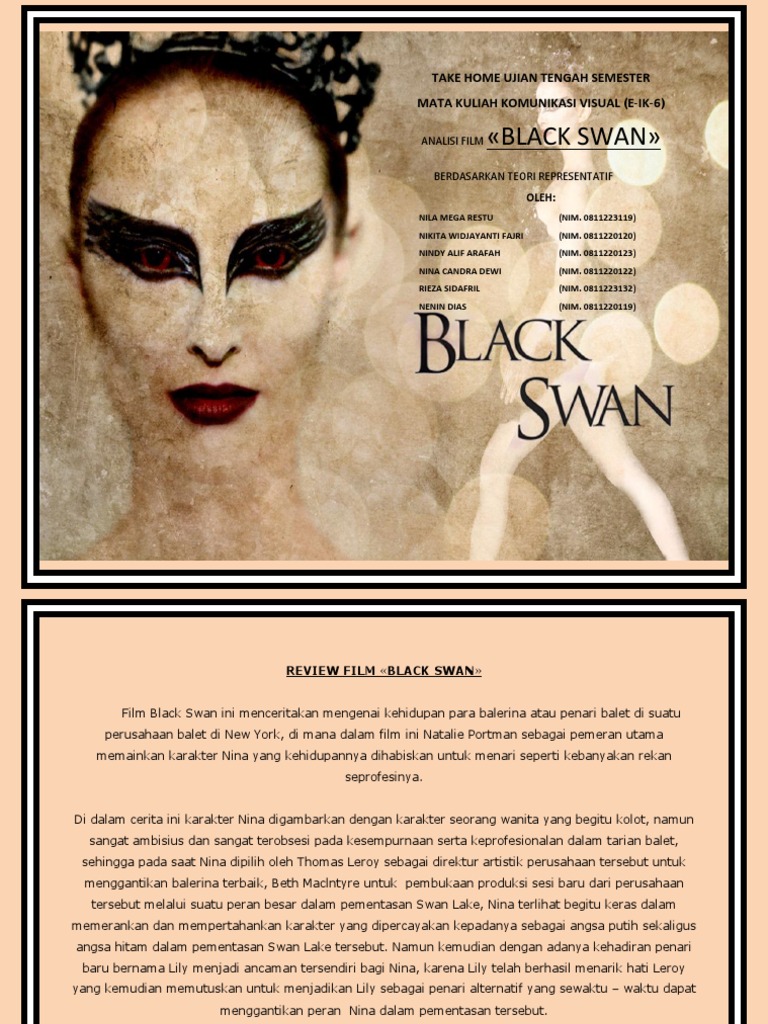 Uts Komvis-Analisis Black Swan | PDF