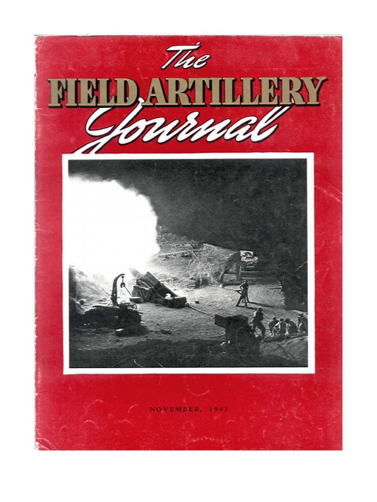 Field Artillery Journal - Nov 1943 | PDF | Anti Tank Warfare | Tanks