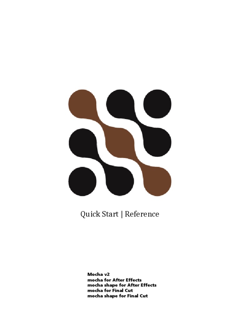 Mocha Quick Start PDF | PDF | Perspective (Graphical) | Computer File