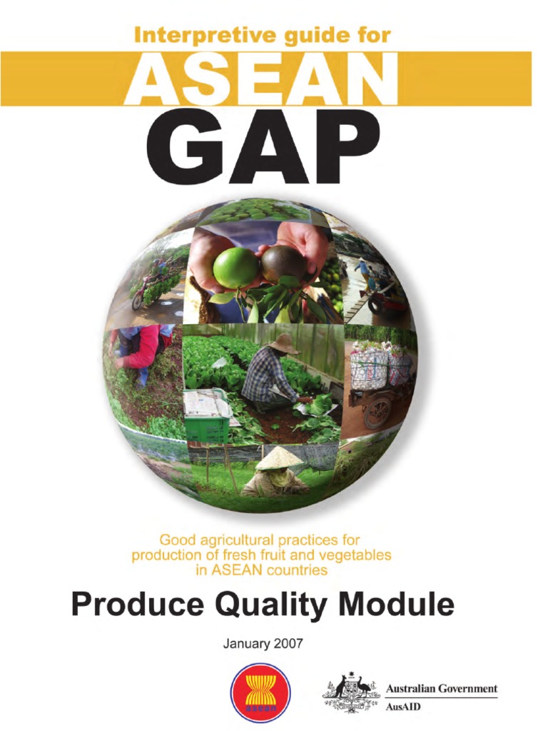 ASEAN GAP Produce Quality Module | PDF | Irrigation | Fertilizer