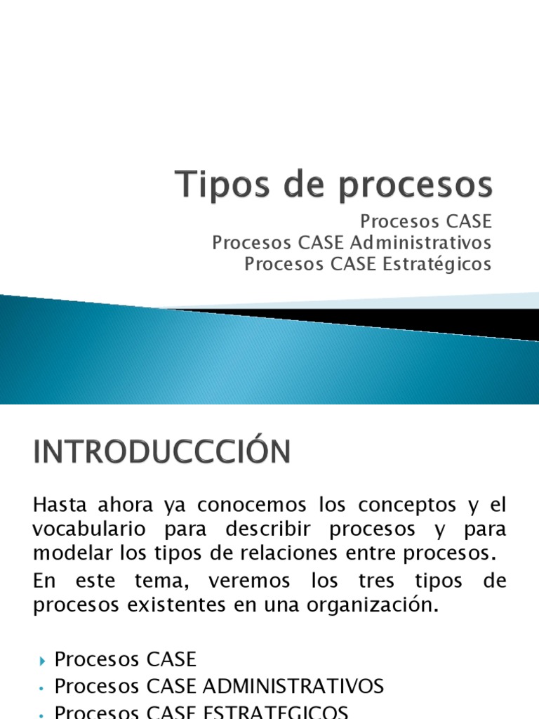 Procesos CASE y su Gestión Administrativa | PDF | Software | Planificación