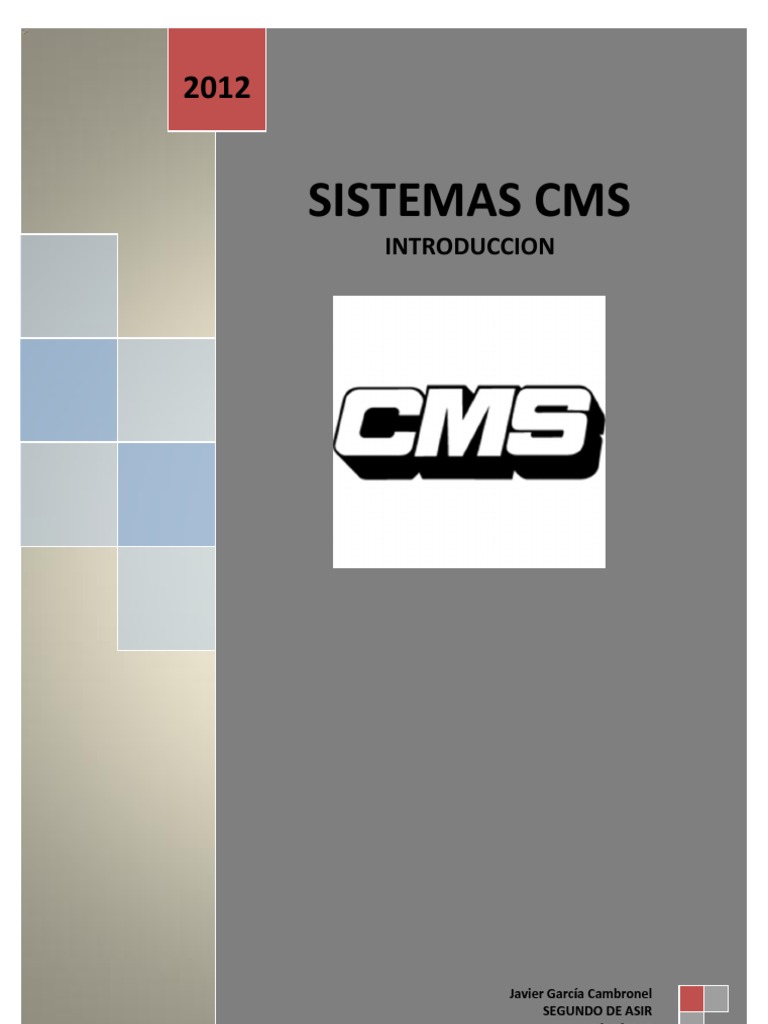 1J-Introducción A Los CMS | PDF | Word Press | Desarrollo web