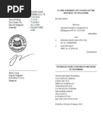 Memorandum of Appearance Sample | PDF