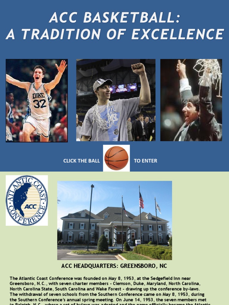 ACC Power Point Presentation | PDF | Atlantic Coast Conference | Ncaa ...