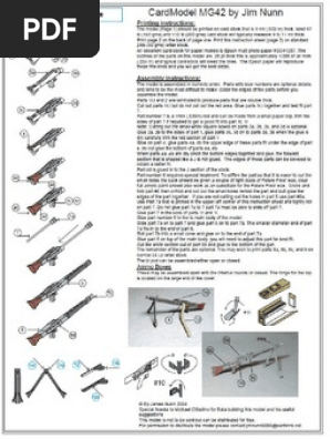 Mg42 Blueprints
