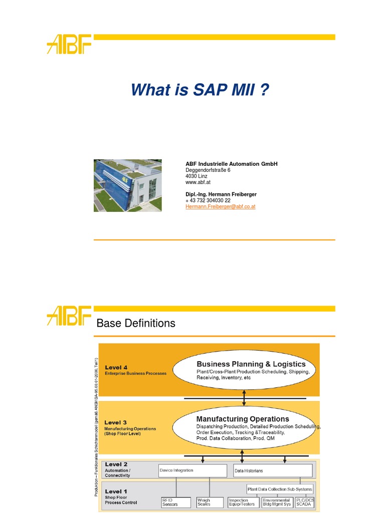 Sap Mii | PDF | Enterprise Resource Planning | Software Engineering