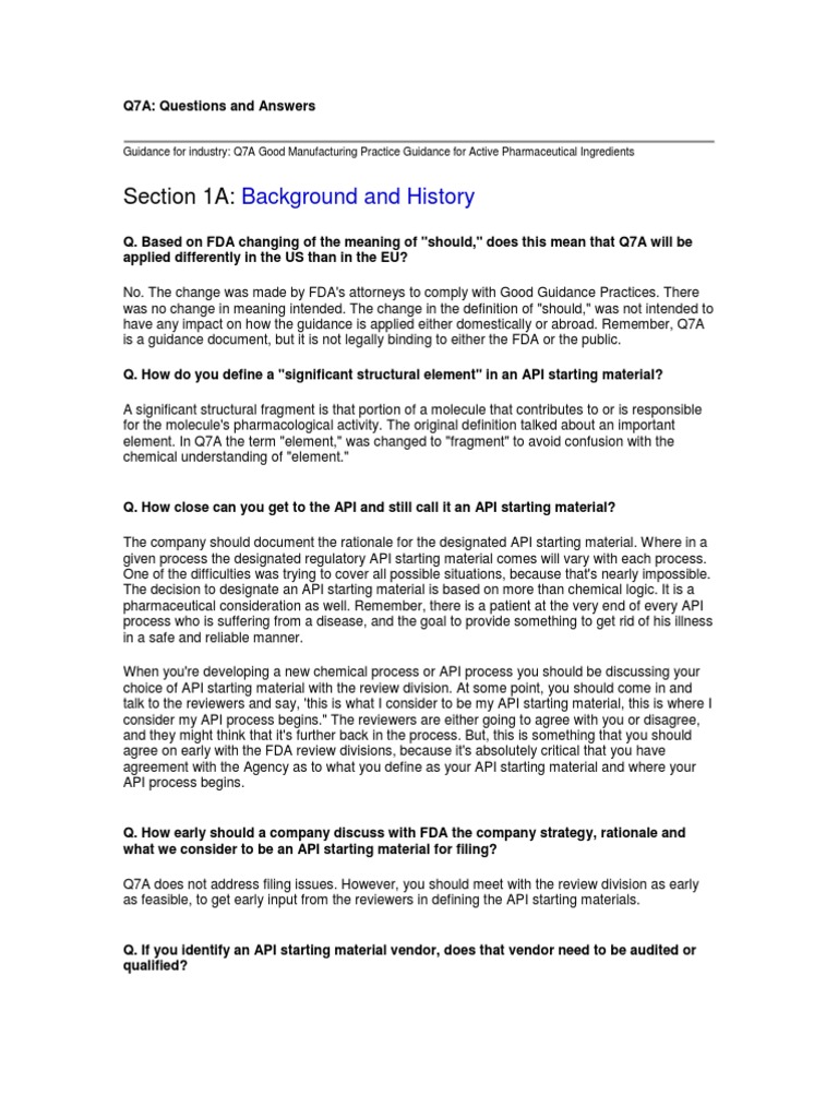 Q7 Starting Material Questions and Answers | PDF | Industries ...