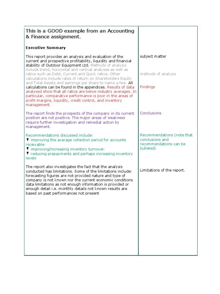This Is A GOOD Example From An Accounting | PDF | Inventory | Choice