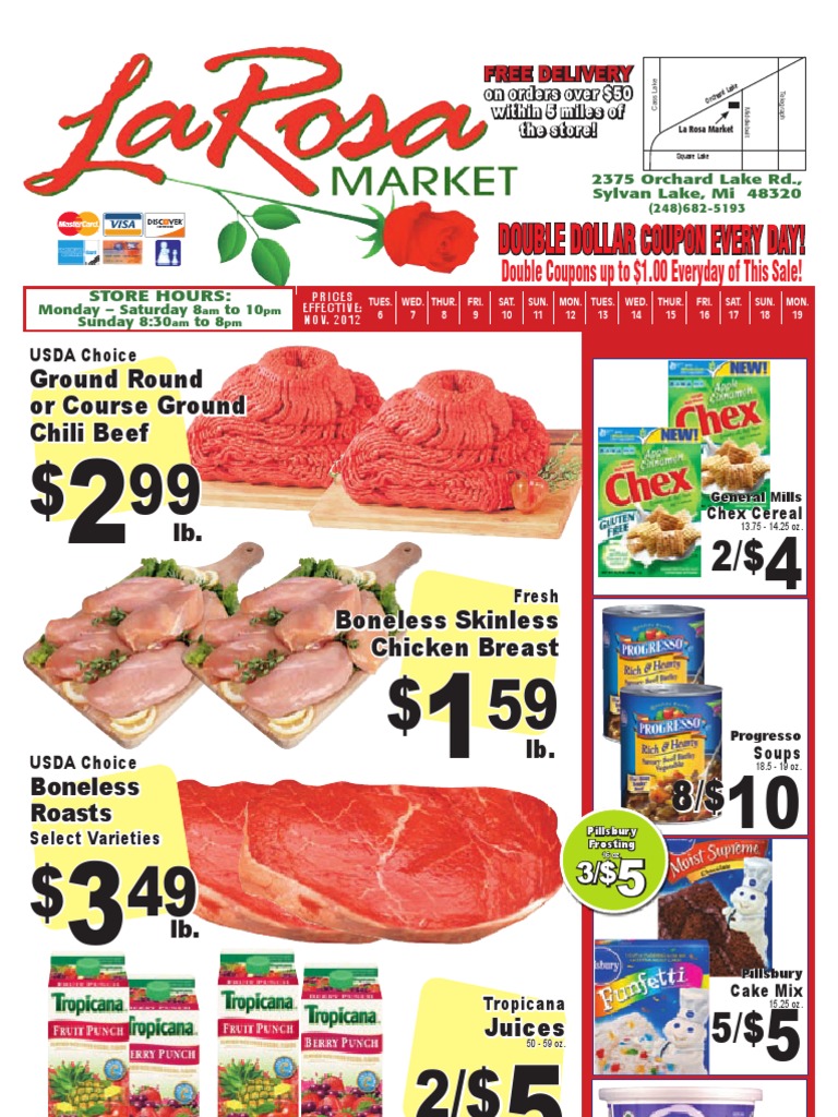Double Dollar: Coupon Every Day! | PDF | Turkey Meat | Cuisine