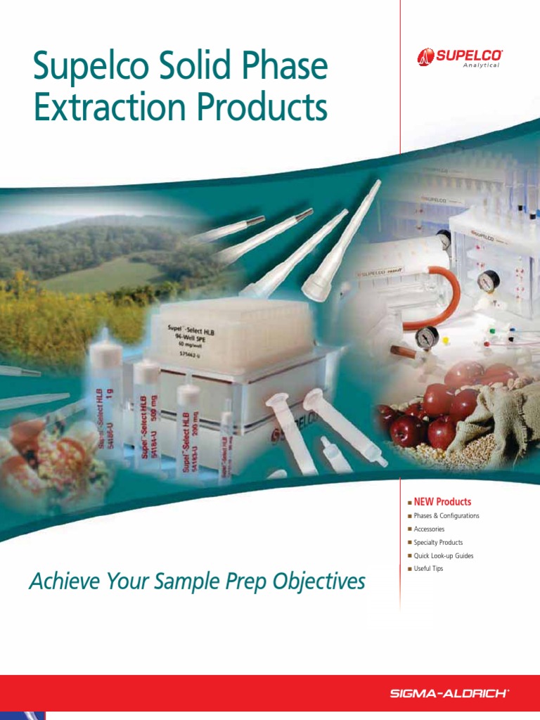 SPE Supelco | PDF | Ion Exchange | Chromatography