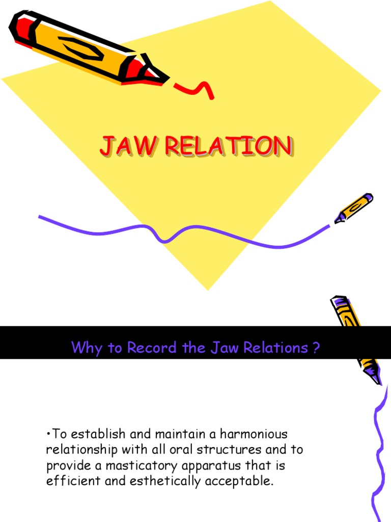 Jaw Relation in Complete Denture | Jaw | Dimension