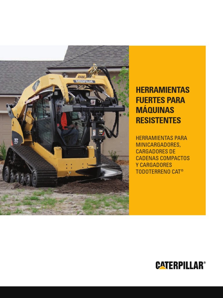 Folleto de Herramientas Cat para SSL MTL CTL | PDF | Demolición | Herramientas