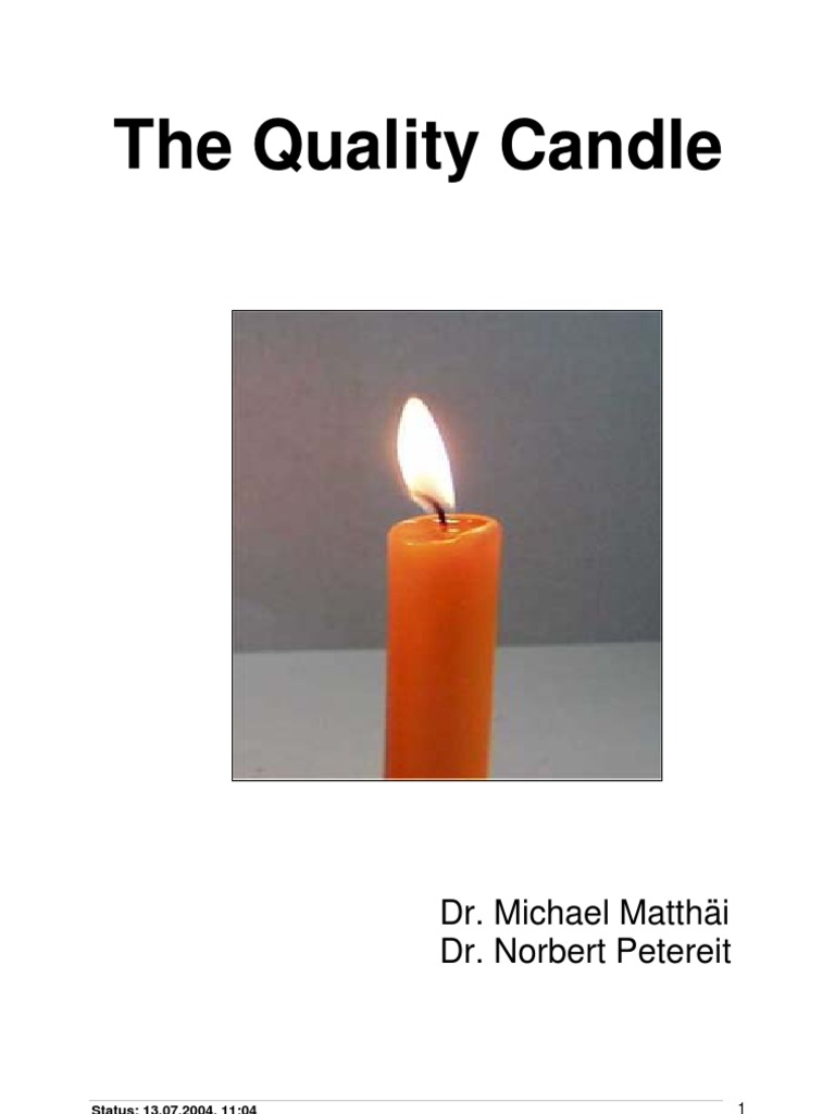 The Quality of Candle | PDF | Candle | Alkane