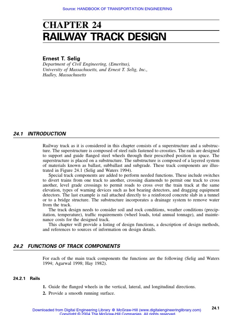 Railway Track Design | PDF | Track (Rail Transport) | Bending