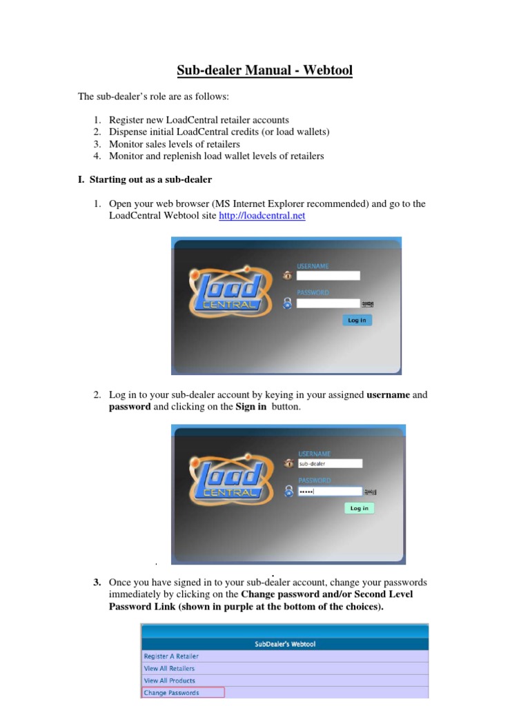 Sub Dealer | PDF | Bdo Unibank | Password