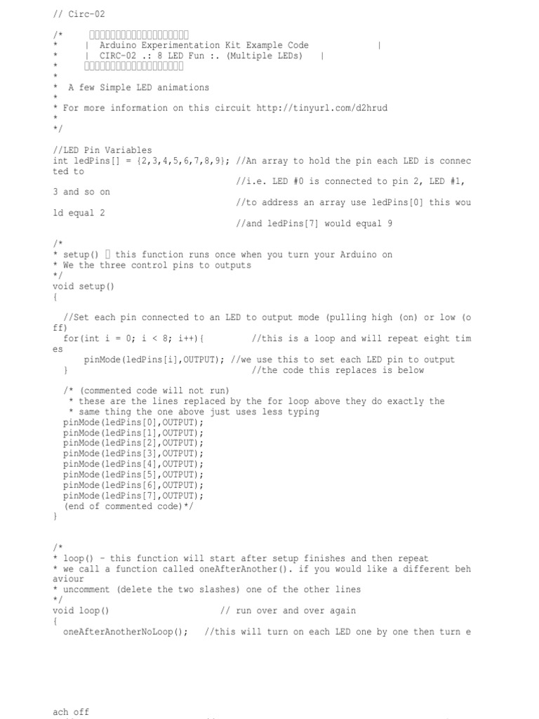 Circ 02 | Electronics | Computer Programming