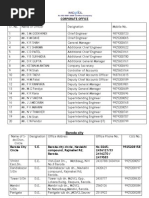 Contact Details of Hpsebl Field | PDF