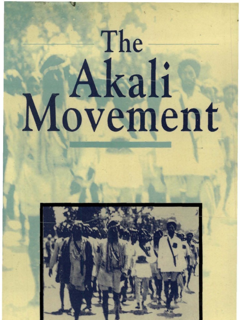 The Akali Movement by Mohinder Singh PDF | PDF | Sikh | Guru Nanak