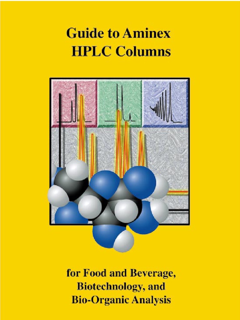 Aminex Column Hplc | Carbohydrates | High Performance Liquid Chromatography