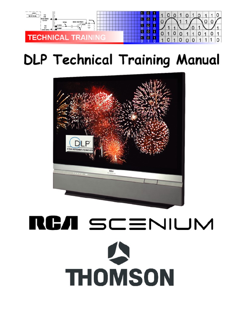 Thomson Rca Scenium DLP Technikal Training Manual | PDF | Digital ...