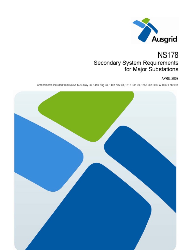 AUSGRID | PDF | Electrical Substation | Scada