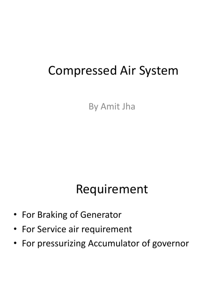 Types of Compressors in Air Systems | PDF | Technology & Engineering