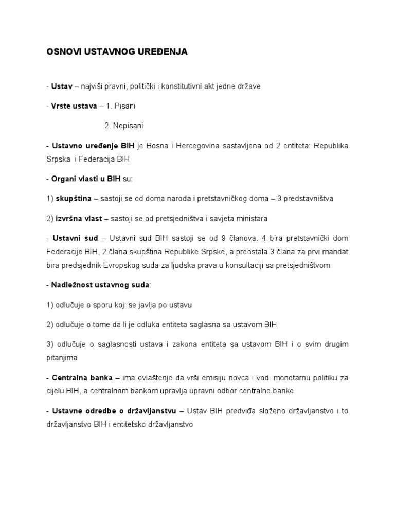 Skripta Za Drzavni Ispit | PDF