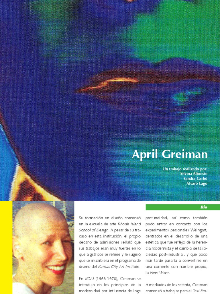 April Greiman | Diseño gráfico | Diseño
