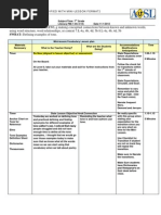 Lesson Plan Letter T | PDF | Phonics | Letter Case