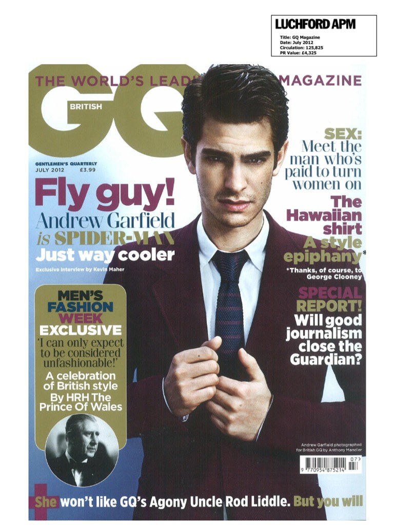 GQ Magazine July 2012 Overview | PDF | Home & Garden | Technology ...